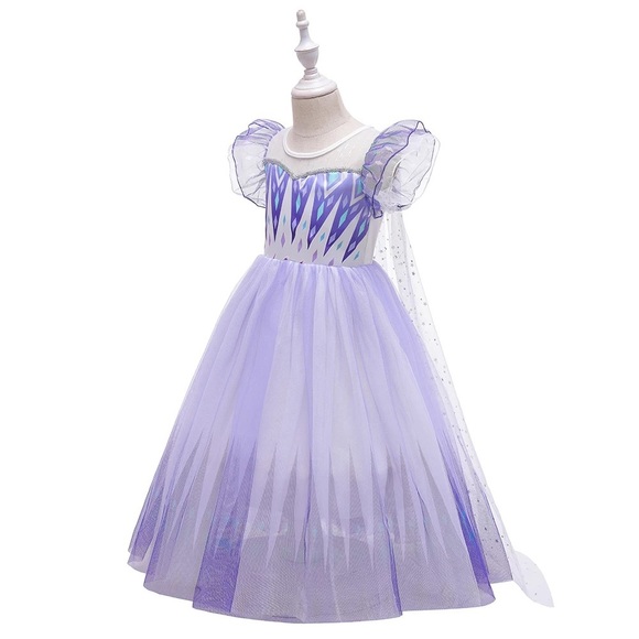 Dresses | Frozen Elsa Purple Costume Dress | Poshmark